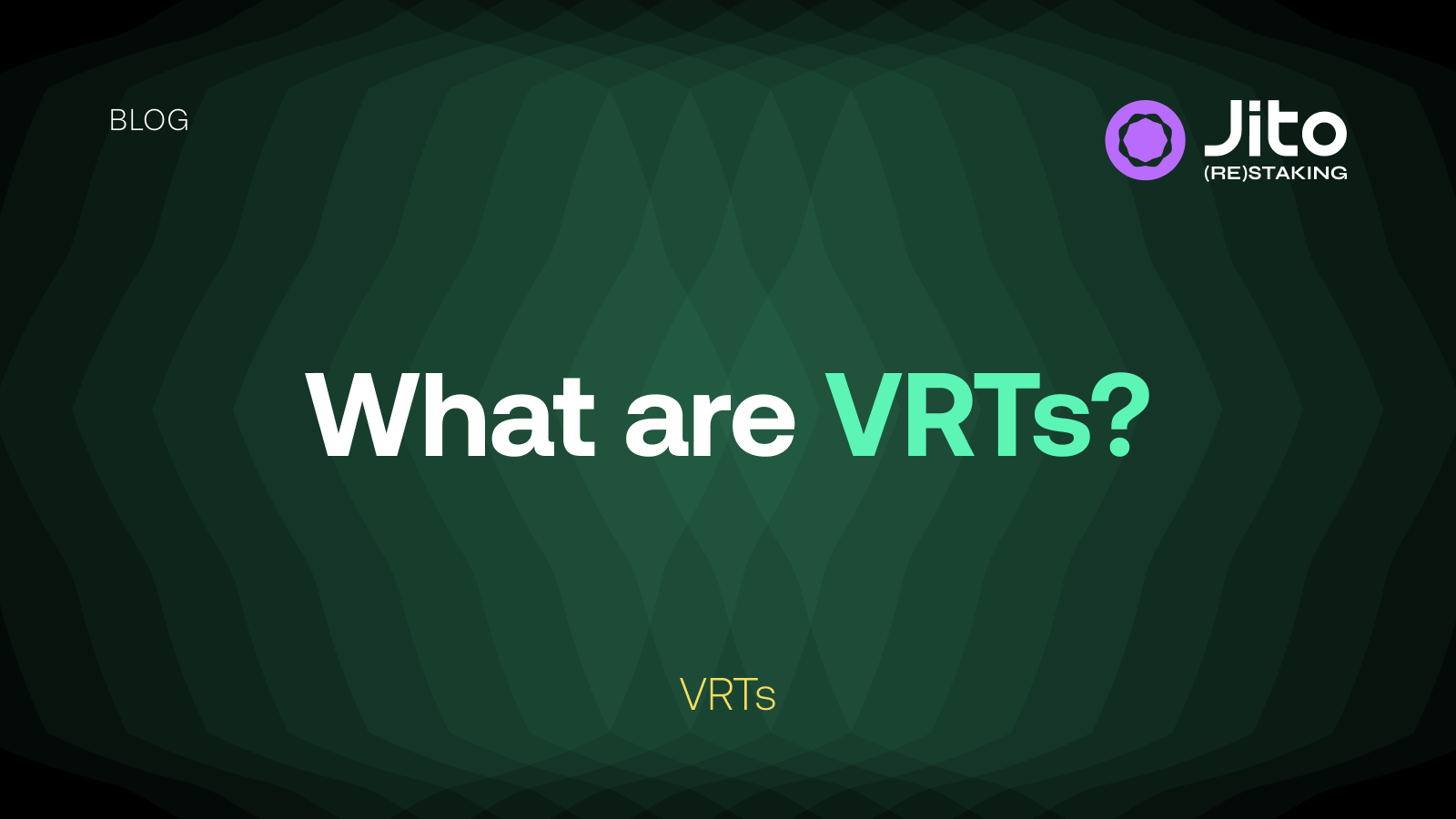 Understanding Vault Receipt Tokens | Jito Foundation